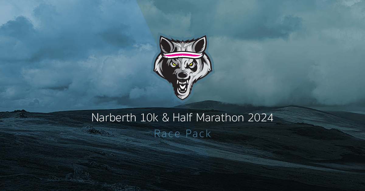 Race Pack - 10k and Half Marathon 2024 - Narberth Nobbler - Trail ...